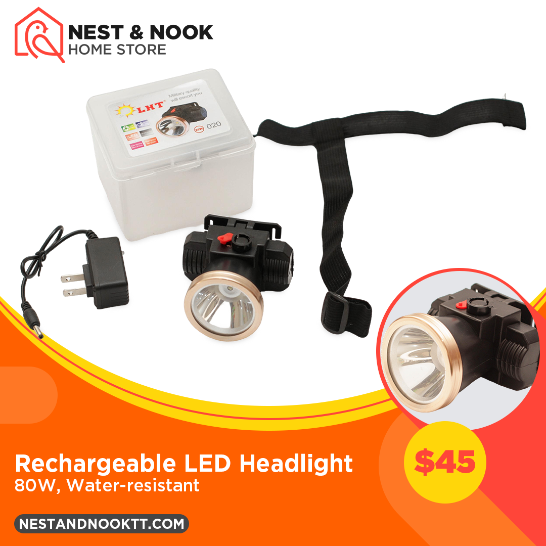 Rechargeable LED Headlight – Nest & Nook Home Store