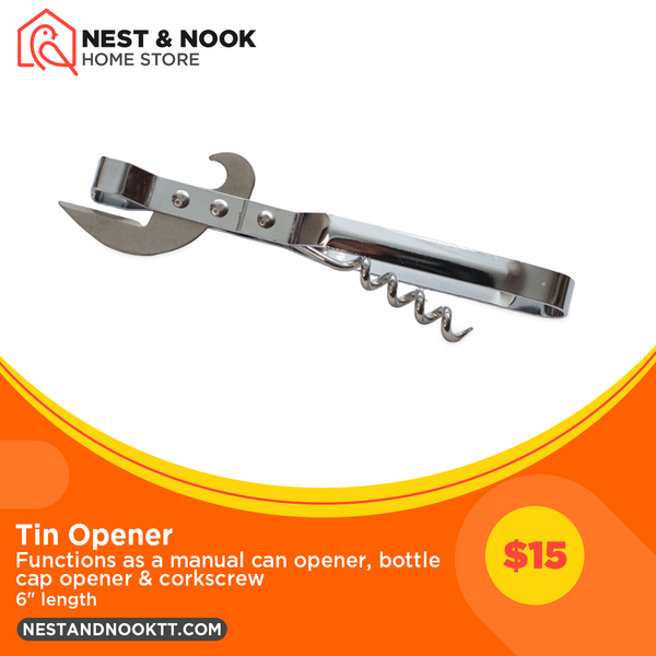 Manual Tin Opener – Nest & Nook Home Store